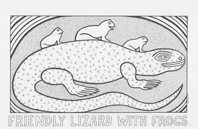 The Crazy Creatures Colouring Book